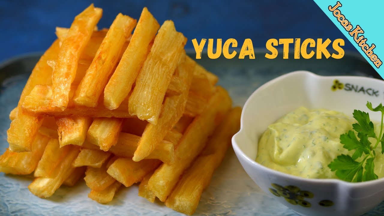 Delicious Dominican Yuca Sticks Fritters - YouTube