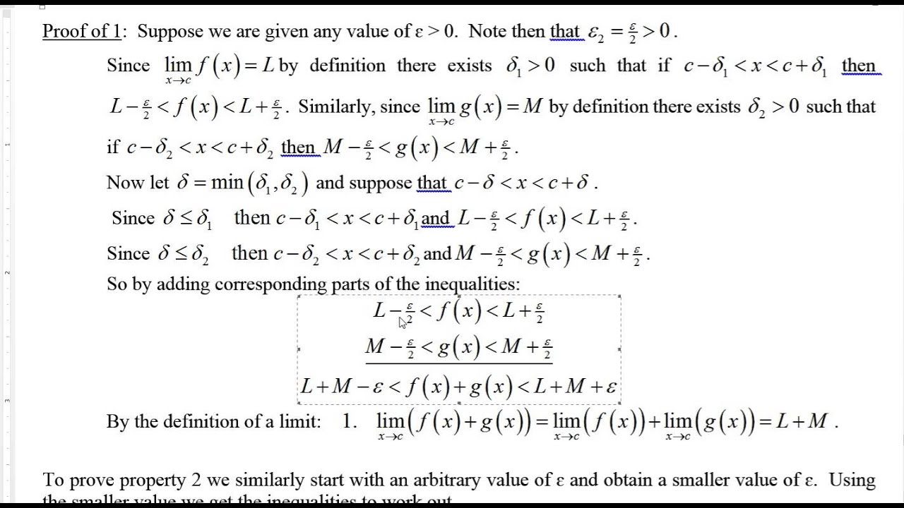 Calculus 1 11 Proving Limit Laws A YouTube calculus-1-11-proving-limit-laws-a-youtube
