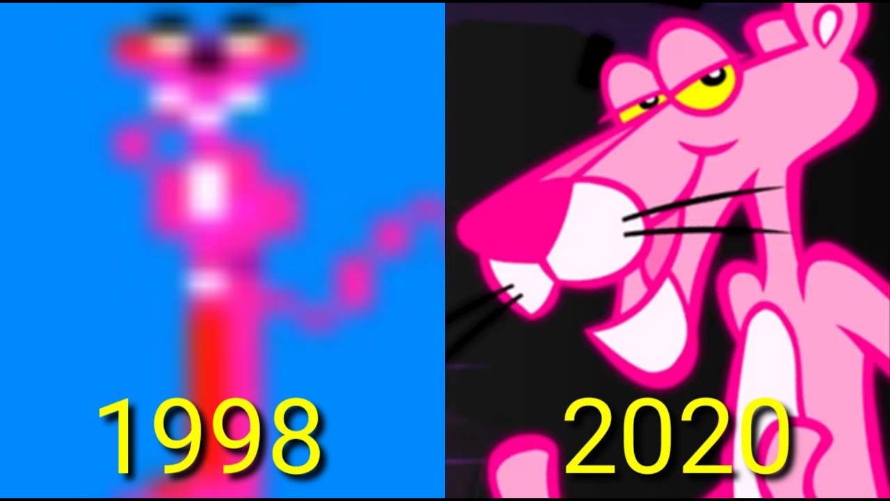 Evolution of Pink Panther Games 1998~2020 - YouTube