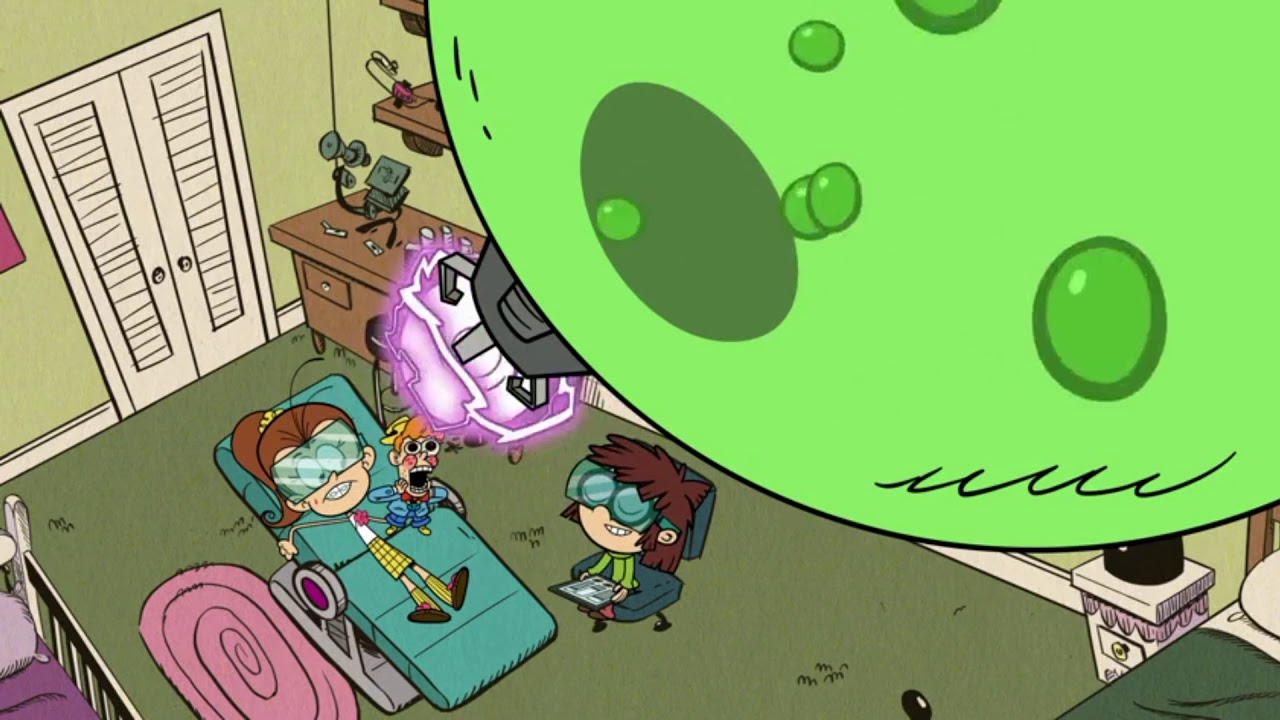 Lisa firing a laser at Luan's pimple for 10 minutes - YouTube