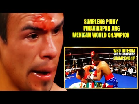 CLASSIC PINOY FIGHT | JUAN MANUEL MARQUEZ PINAHIRAPAN SA SIMPLENG PINOY ...