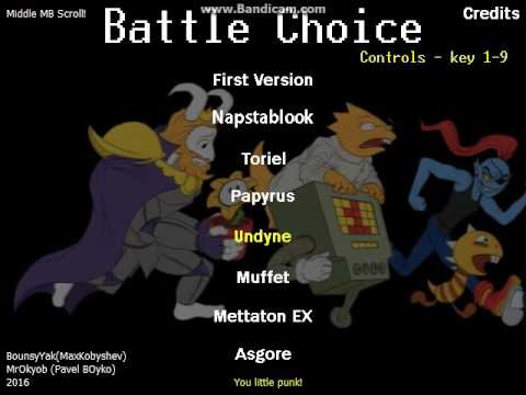 Undertale Battle Simulator undyne - YouTube