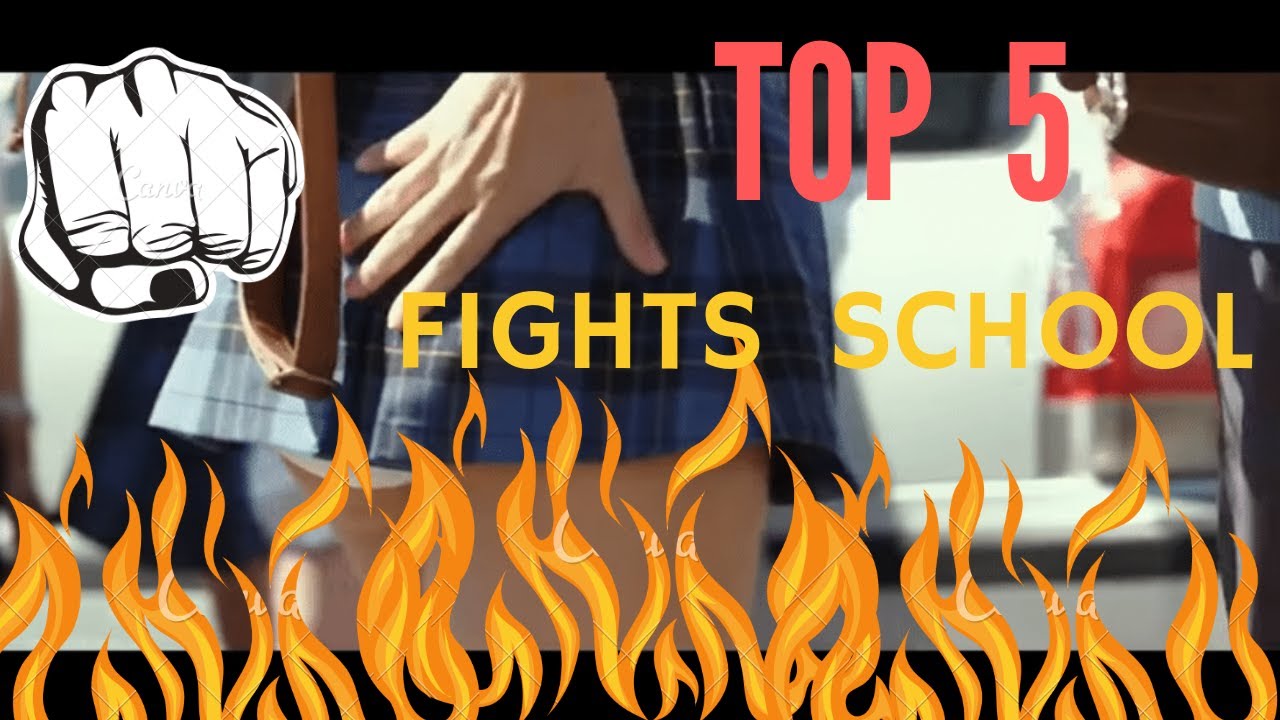 top 5 best fights at school in movies - YouTube