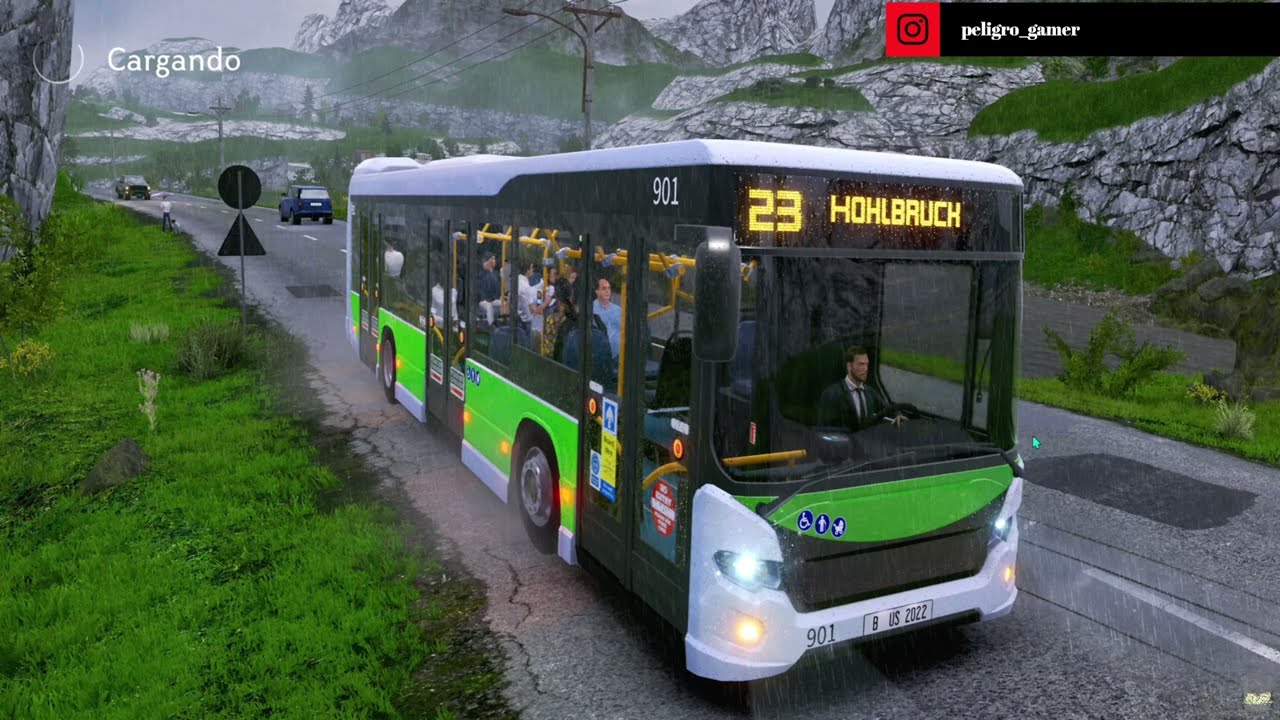 Bus Driving Sim 22 Gameplay Español 4k 60fps 🎮 PRIMER CONTACTO bus ...
