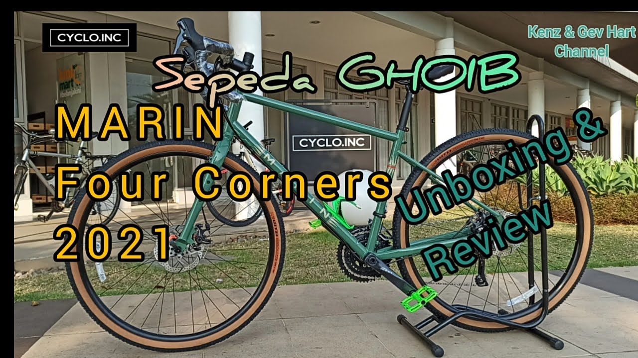 Marin Four Corners 2021 - Sepeda GHOIB - Unboxing and Review - YouTube