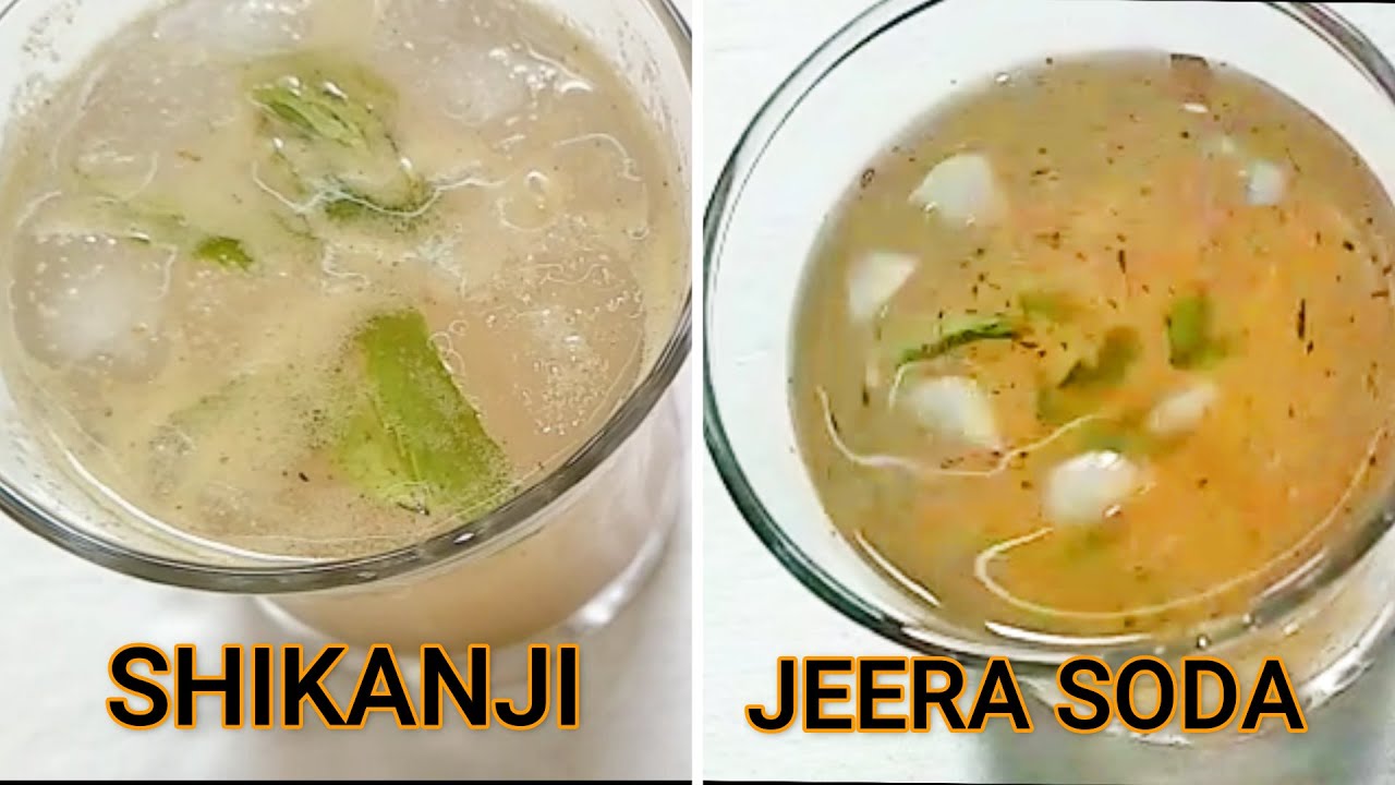 फ्रेश ड्रिंक गर्मियों के लिए | How to make refreshing drinks for summer | Shikanji | Jeera Soda ...