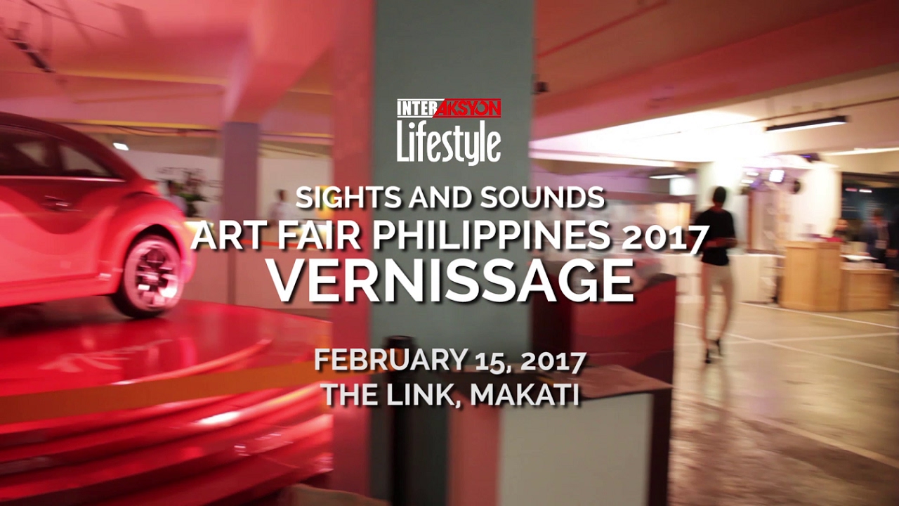 InterAksyon Lifestyle: Art Fair Vernissage at The Link Carpark, Makati ...