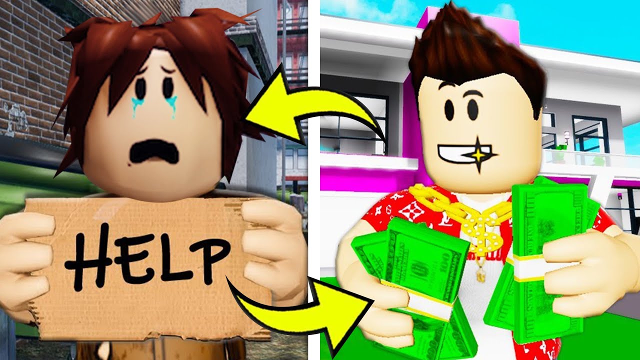 POOR Super Hero Became RICH in Brookhaven | Roblox Brookhaven 🏡RP | YO ...