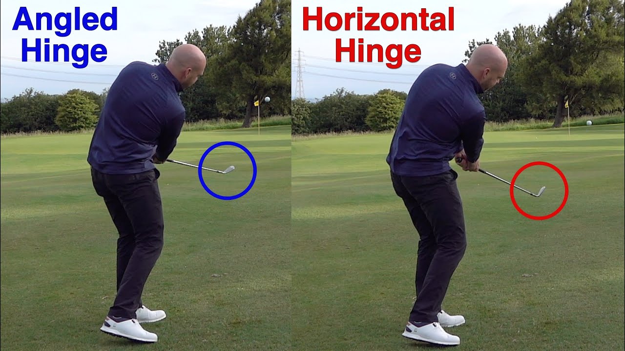 Angled Hinge vs Horizontal Hinge - The Golfing Machine - YouTube