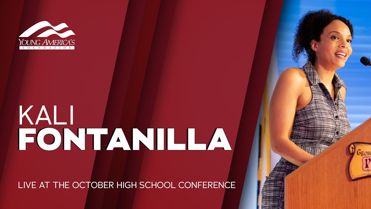 Kali Fontanilla LIVE at the October High School Conference - YouTube