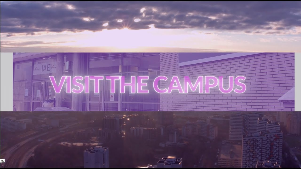Visit our campus, IAE Gustave Eiffel - Campus Créteil, UPEC - YouTube