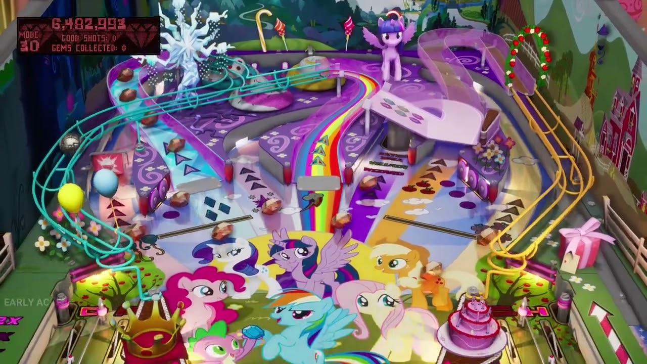 Pinball FX My Little Pony Table Preview - YouTube
