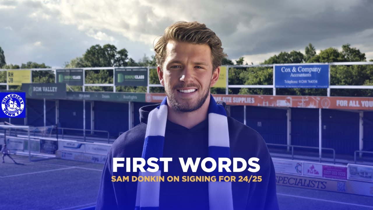 FIRST WORDS | Sam Donkin on signing for 24/25 - YouTube