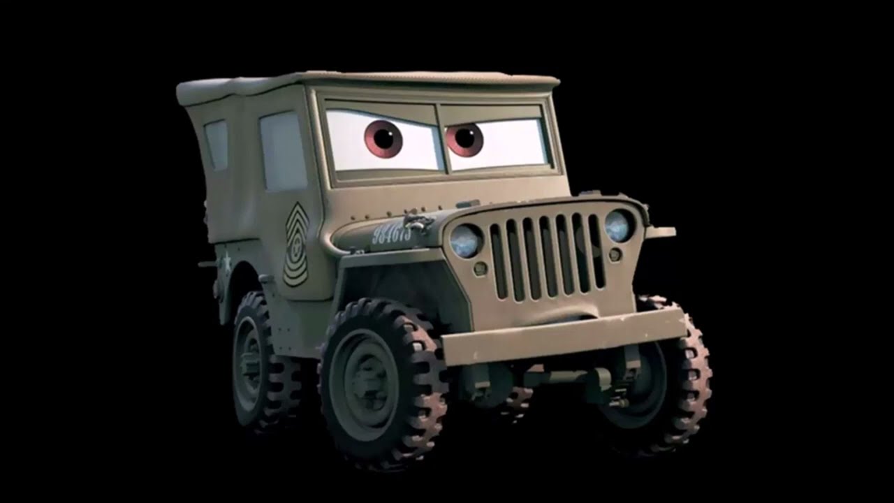 Cars: Mater-National Championship - Sarge Voice Clips - YouTube