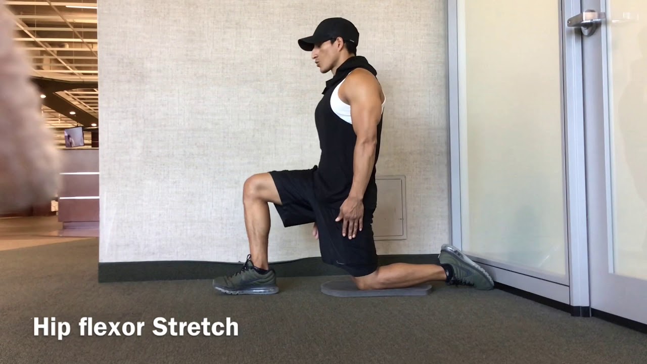 How to stretch your front leg - YouTube