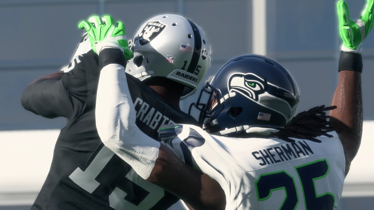 RICHARD SHERMAN VS MICHAEL CRABTREE THROUGH THE YEARS - MADDEN 12 ...