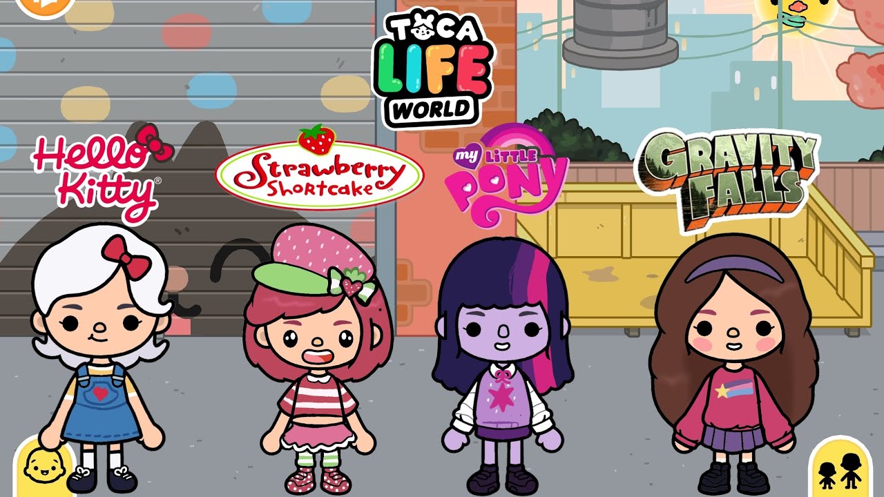 drawing characters Cute 🥺| Toca Boca | Toca life world - YouTube
