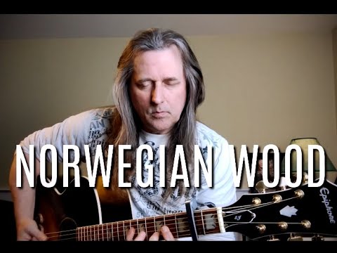 Norwegian Wood by the Beatles-(acoustic cover by Paul Hampson) - YouTube