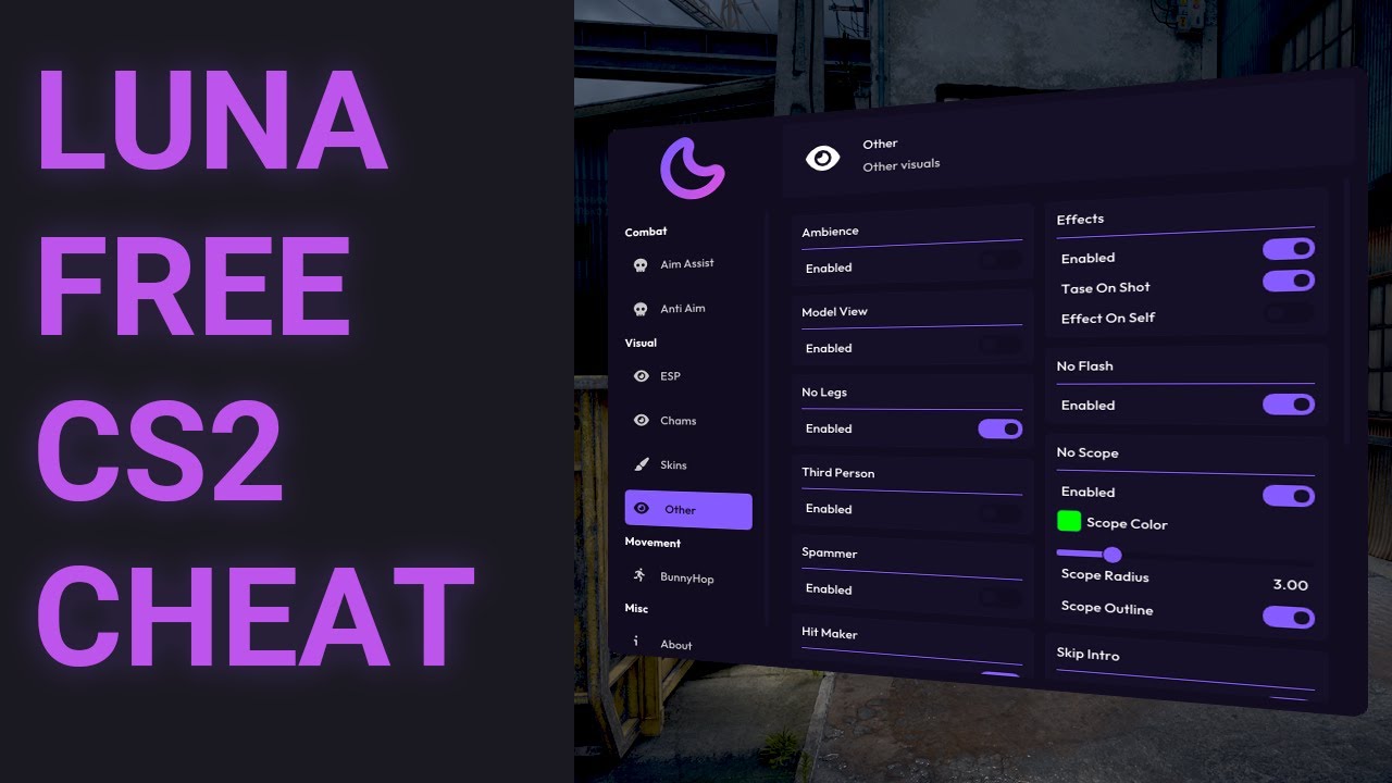 CS2 Free Cheat Rage/Legit | LUNA - YouTube