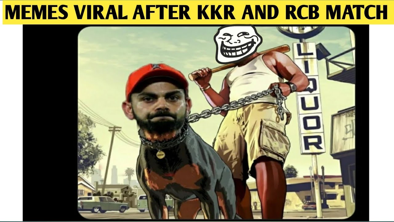 THE FULLY FUNY MEMES ON RCB VS KKR AFTER THE AMAGING MATCH|| 🦍RCB - YouTube