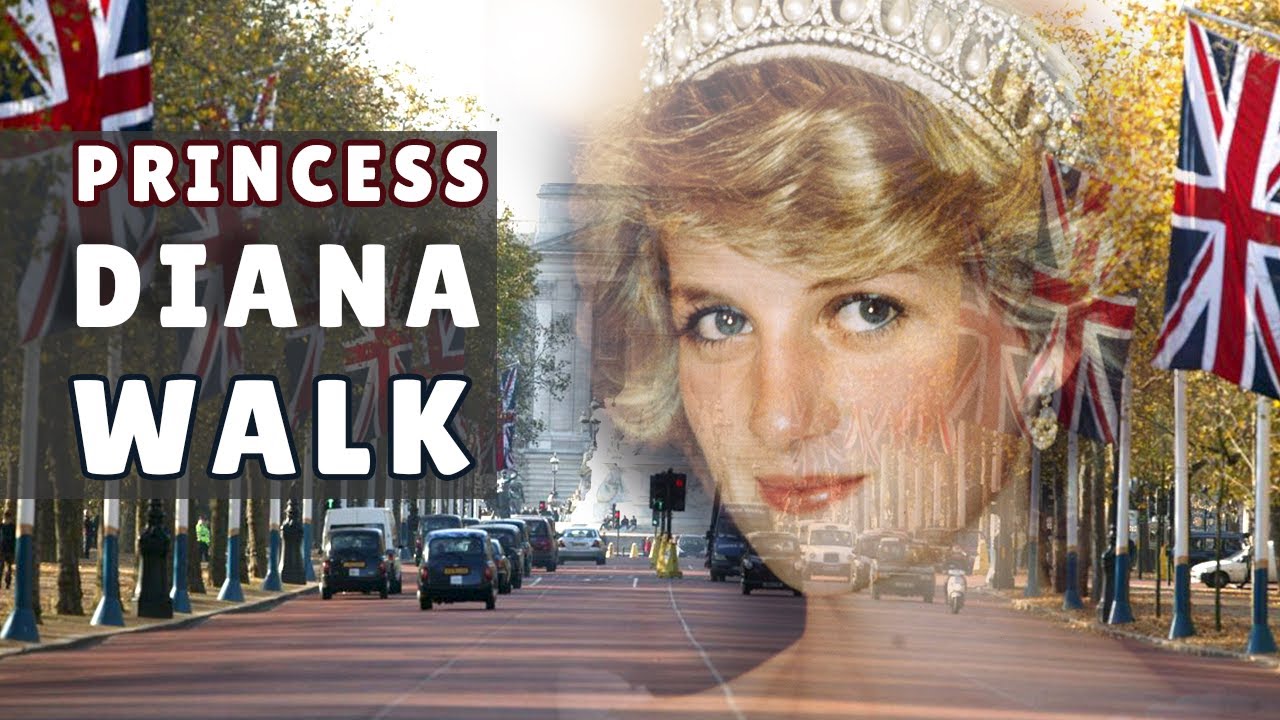 Walk around London's Royal Parks - Princess Diana History Memorial Walk ...