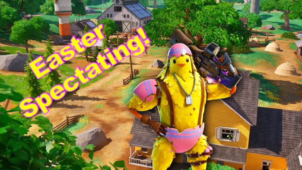 Spectating This Crazy Easter Update In Fortnite! - YouTube