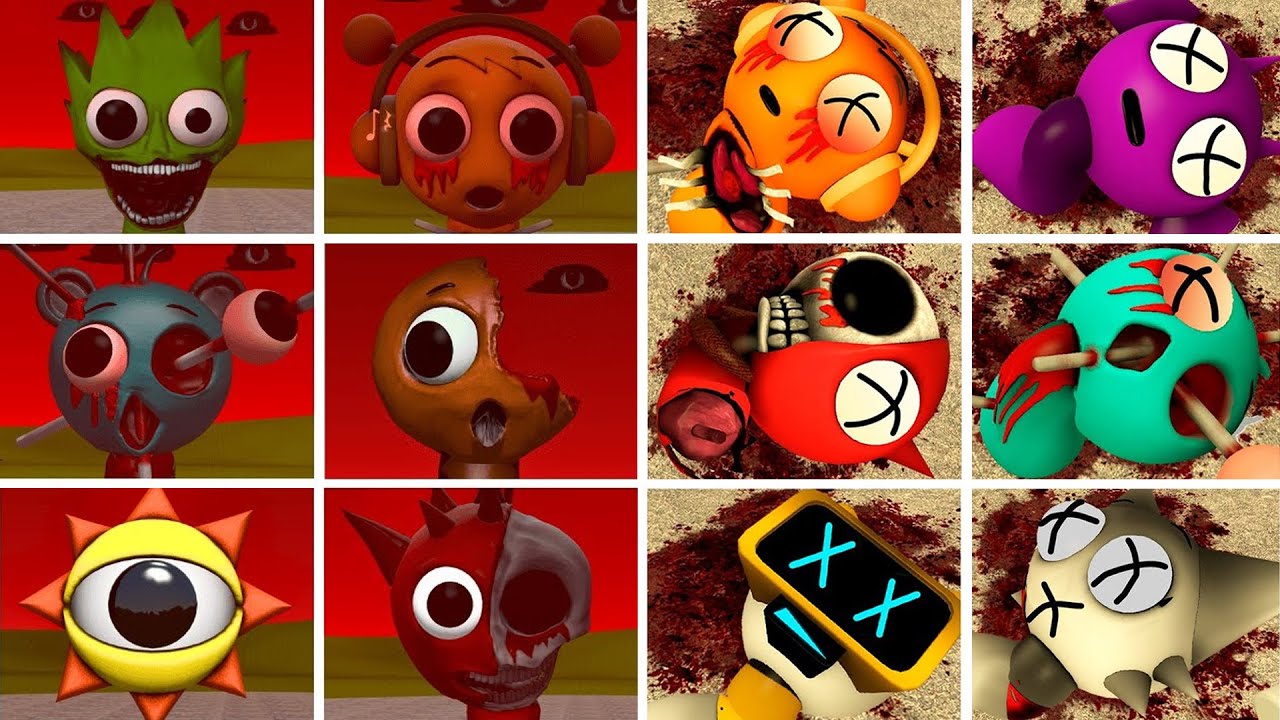 I MAKING SONG WITH ALL NEW HORROR SPRUKI FAMILY In Garry's Mod (Happy ...