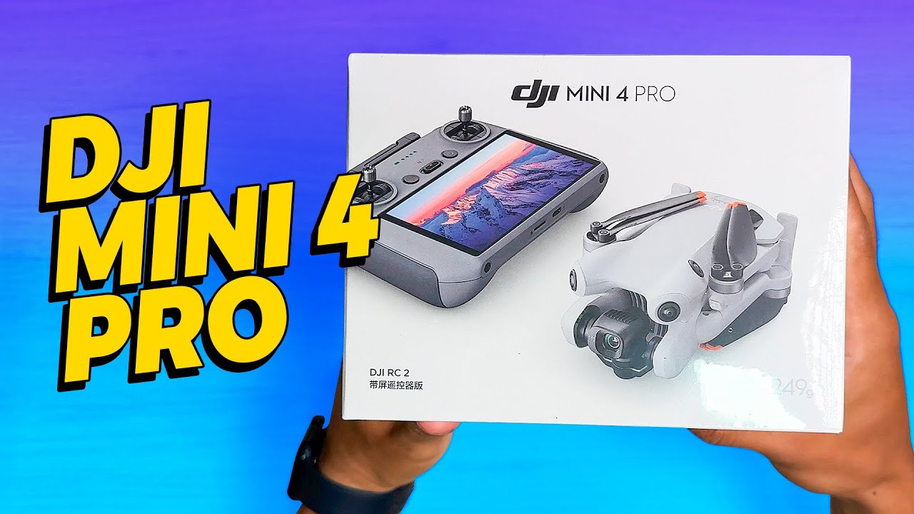 DJI Mini 4 PRO - Unboxing e Primeiras Impressões (Comprado no Mercado ...
