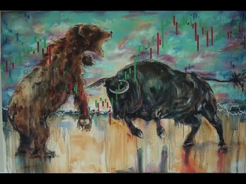 Bear & Bull Acrylic Painting Time-lapse - YouTube