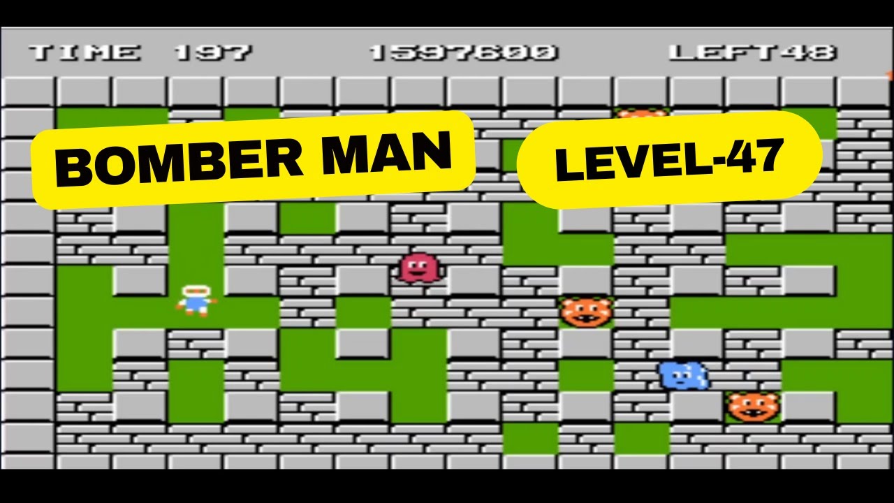 🎮 Bomberman Level 47 Gameplay - Intense Bombing Action! 💣 - YouTube