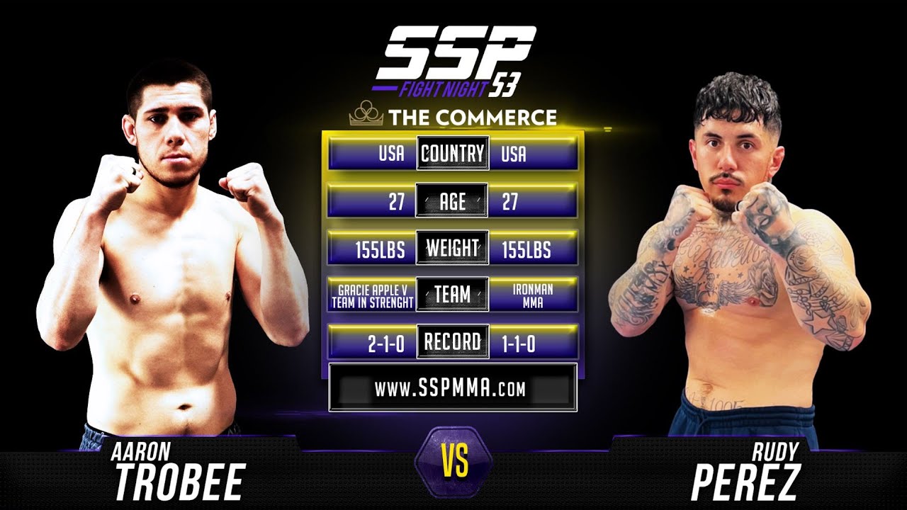 Aaron Trobee vs Rudy Perez - SSP53 - YouTube