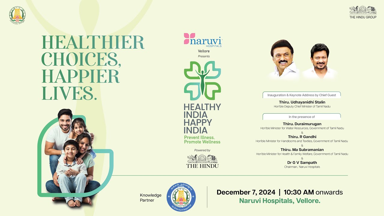 The Hindu & Naruvi Hospital Presents – Healthy India Happy India 2024 ...