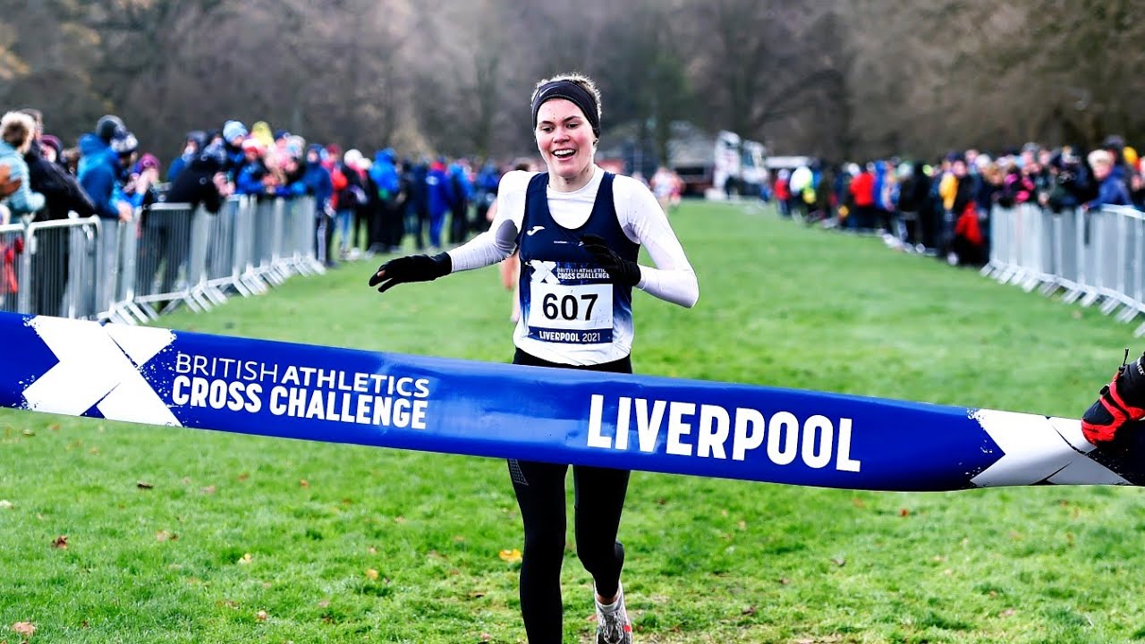 British Cross Challenge Liverpool Sefton Park U17/U20 Women 27/11/2021 ...
