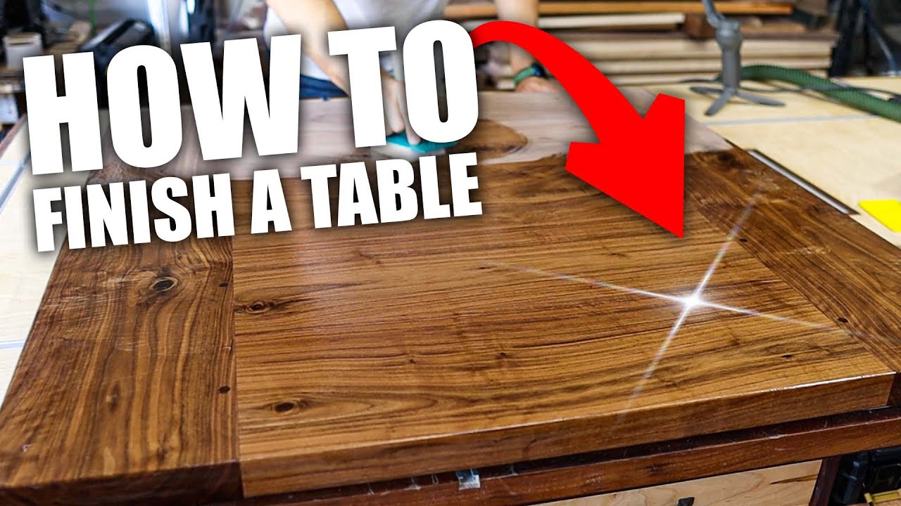 How to Apply Rubio Monocoat to a Table - YouTube