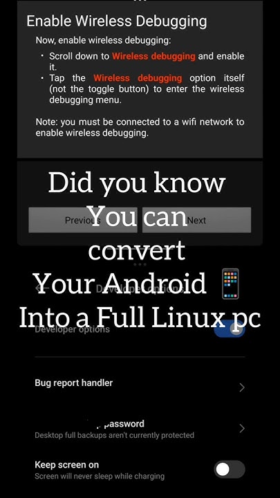 🚀 Turn Your Android Into a Full Linux PC (No Root Needed!) #vb2tek #smartphone #techhack - YouTube