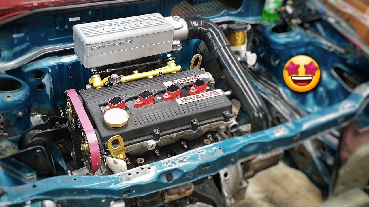 Would You Just Look At It? (Engine Bay Shaving / Layout Part 2) - YouTube
