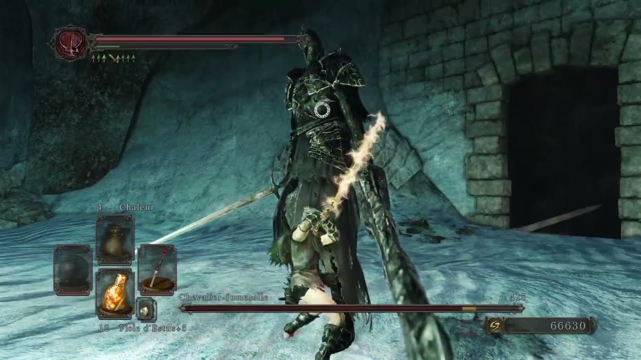 DARK SOULS 2 Chaos blade vs Fume Knight - YouTube