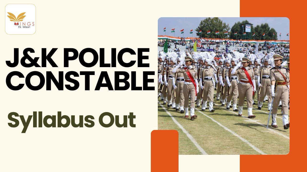 JKP CONSTABLE SYLLABUS OUT NOW👍 ️ - YouTube