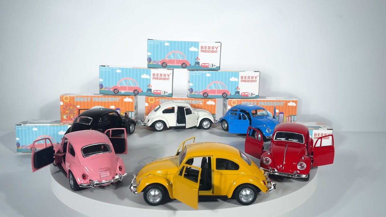 1/32 Scale 1967 Volkswagen Vw Classic Beetle Bug toy car - YouTube