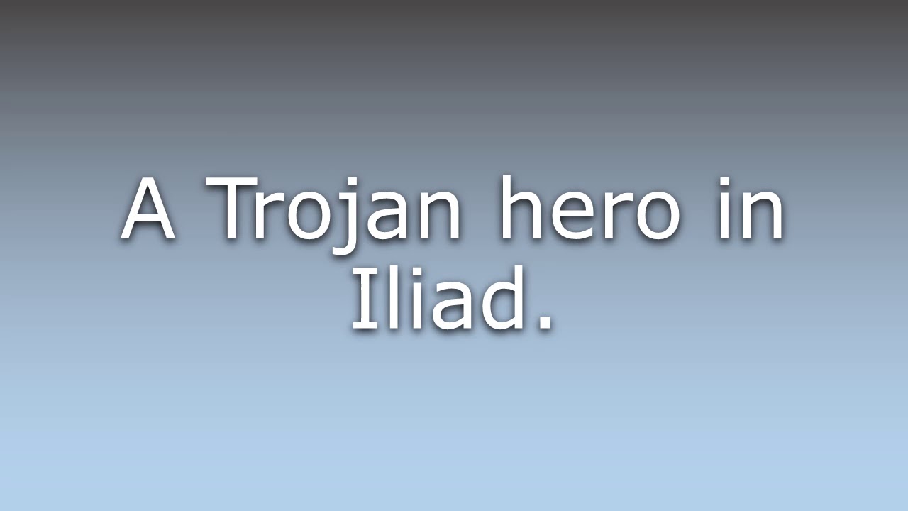 What does Hector mean? - YouTube