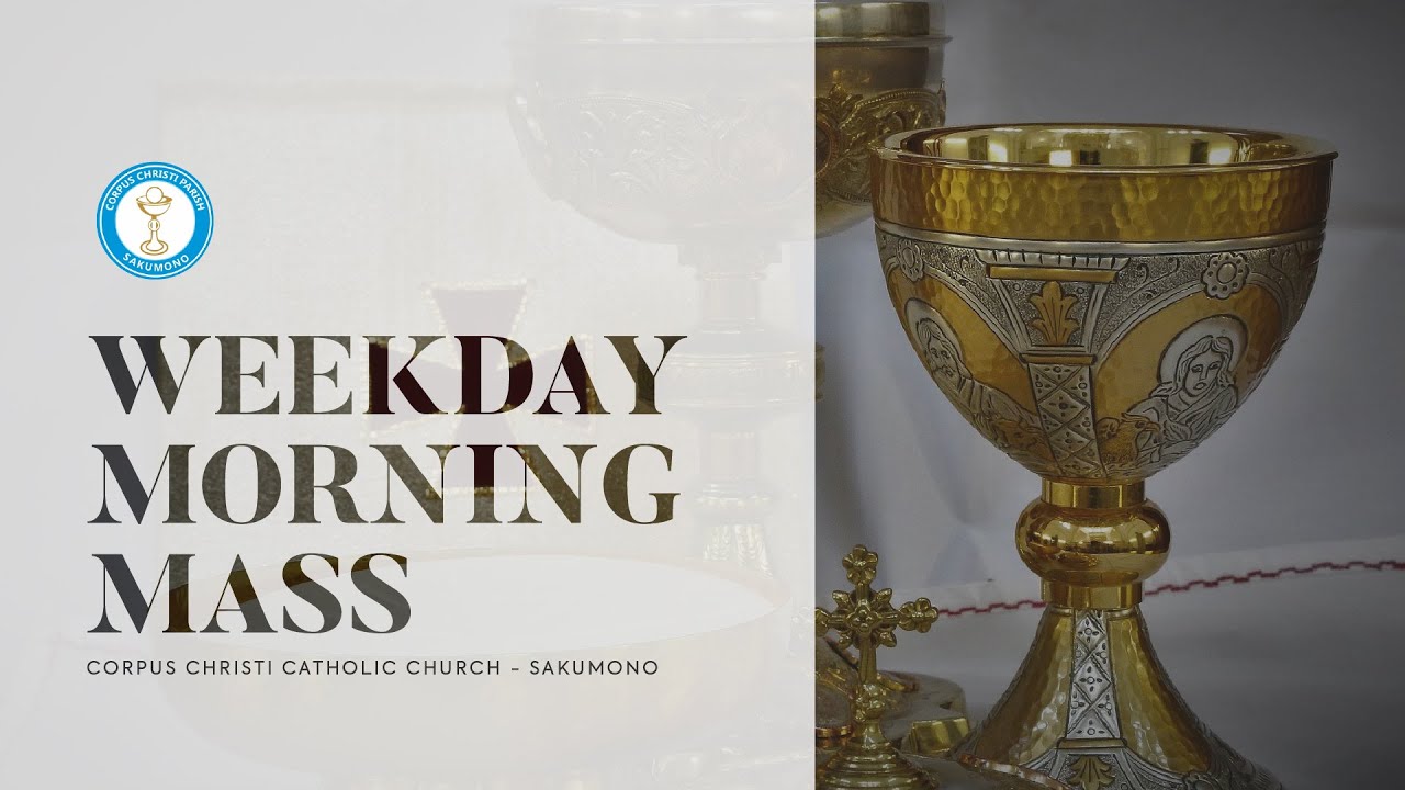 MORNING MASS, Monday - Feast of Saint Thomas, Apostle - YouTube