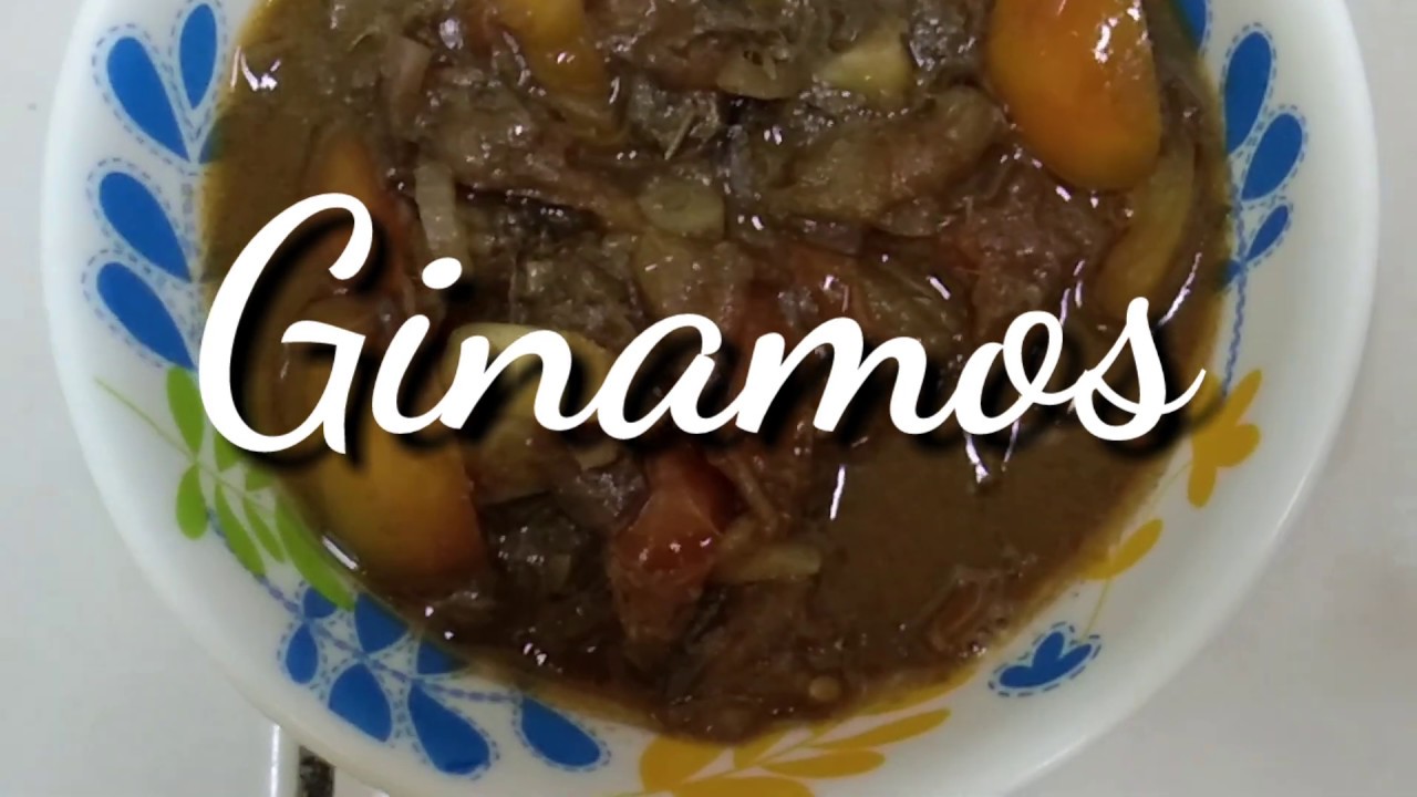 Ginisang Ginamos