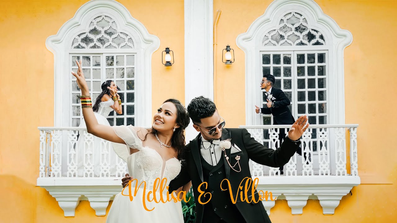 MELLISA VILLON | NEW GOAN WEDDING STORY | CASPIAN WEDDING - YouTube