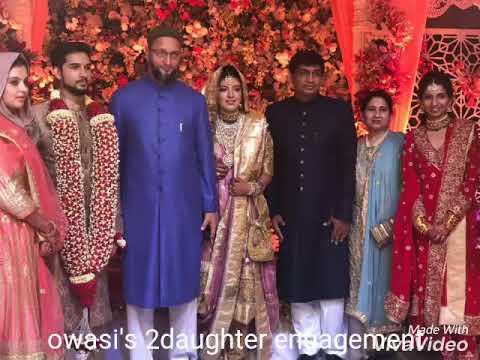 Asaduddin owasi's 2nd daughter's engagement pics #owasi's #daughter # ...
