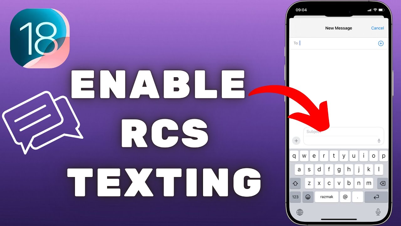 How to Enable RCS Texting on iOS 18 (2025 Guide) - YouTube