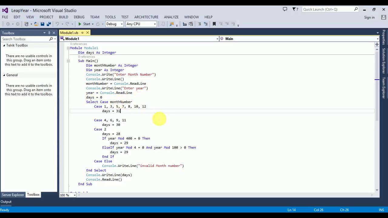 Leap Year Code In Vb YouTube leap-year-code-in-vb-youtube