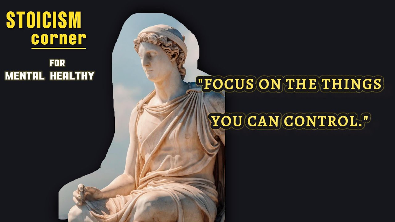 Daily Stoic corner: "FOCUS on the THINGS you can CONTROL" - Epictetus ...