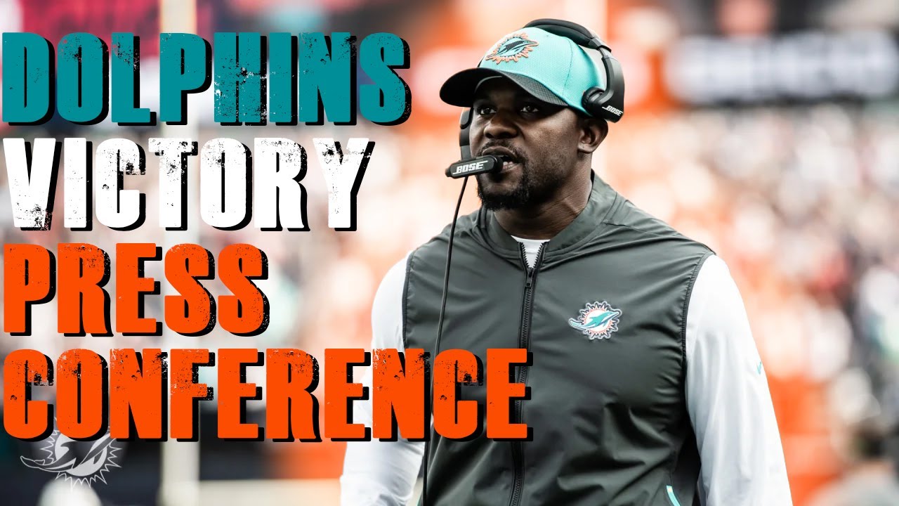 Miami Dolphins Post Victory Press Conference! - YouTube