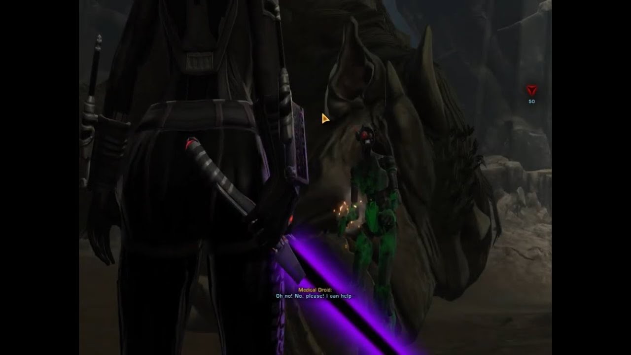SWTOR Secrets of the Enclave: Darth Gyokuro and Droid Rights - YouTube