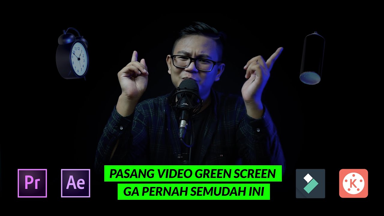 TUTORIAL CARA PASANG GREEN SCREEN BAGI PEMULA - YouTube